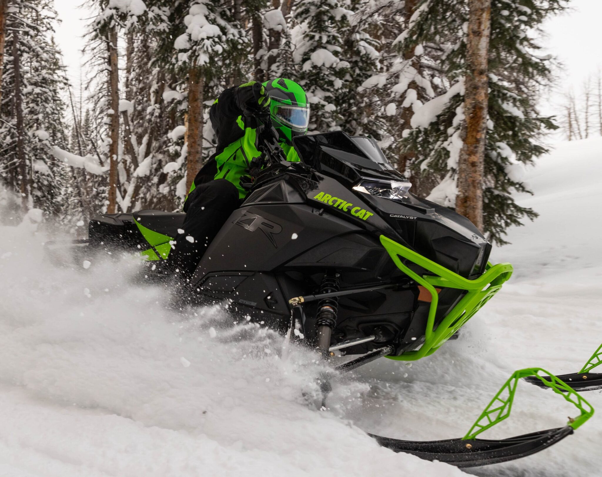 INSIDE LOOK: 2024 ARCTIC CAT SNOWMOBILES (CATALYST) SUSPENSIONS ...