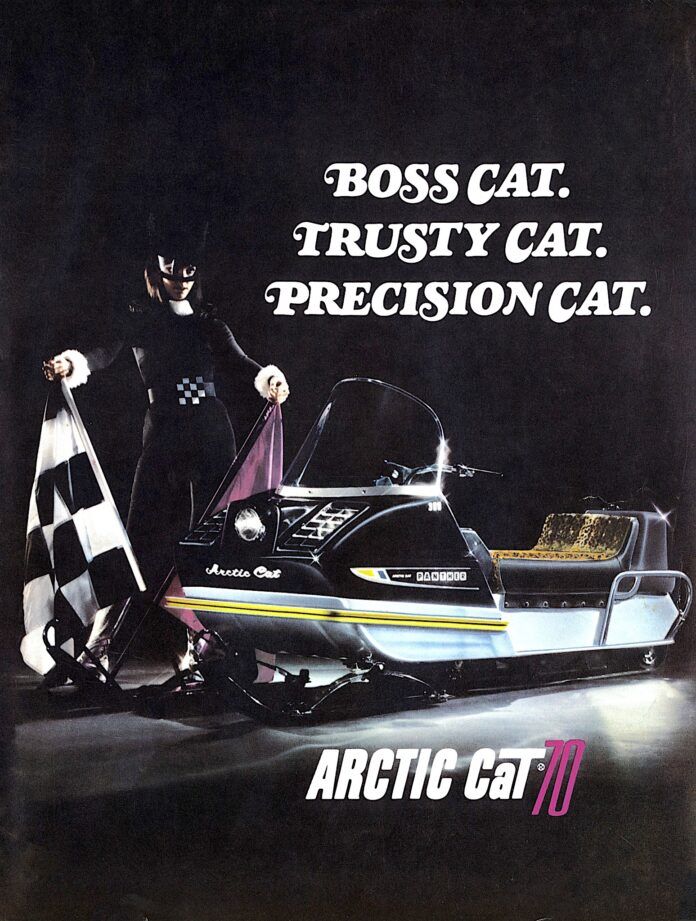 1970 ARCTIC CAT BOSS CAT AD - ArcticInsider