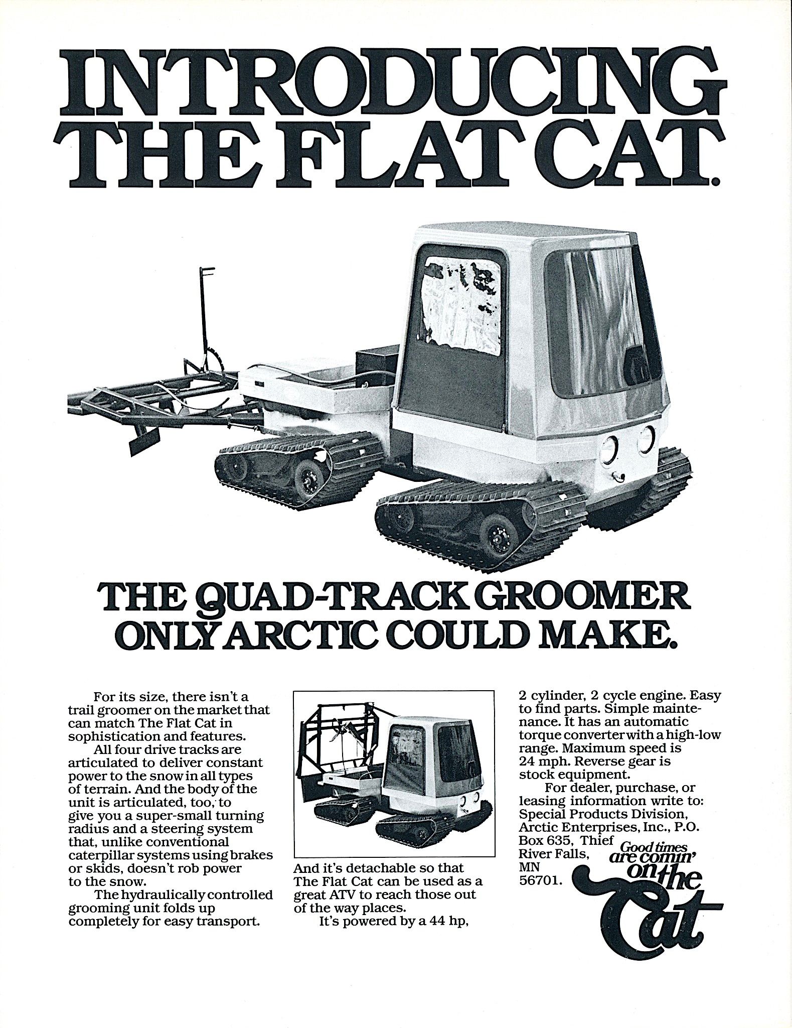 1978 ARCTIC CAT QUADTRAC AD - ArcticInsider