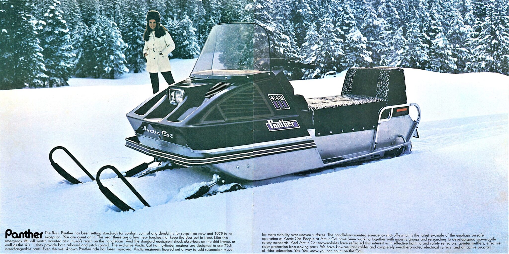 1972 ARCTIC CAT PANTHER BROCHURE - ArcticInsider