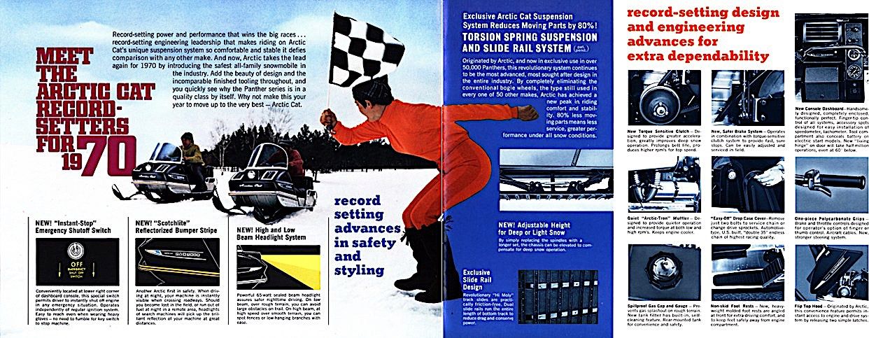 1970 ARCTIC CAT RECORD SETTERS AD | ArcticInsider