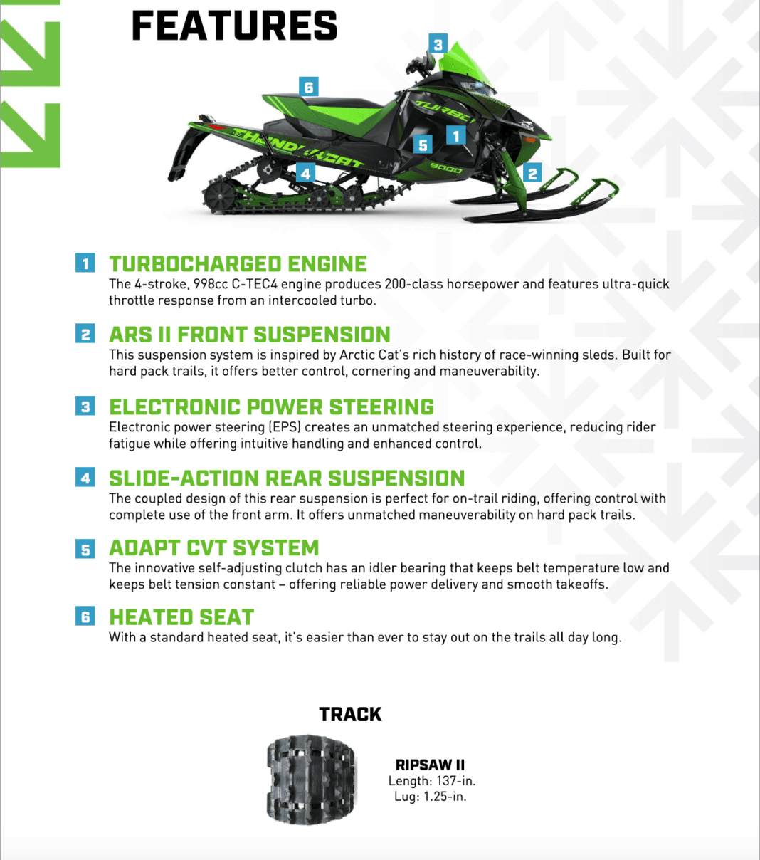 2025 ARCTIC CAT SNOWMOBILES PRODUCT GUIDE - ArcticInsider