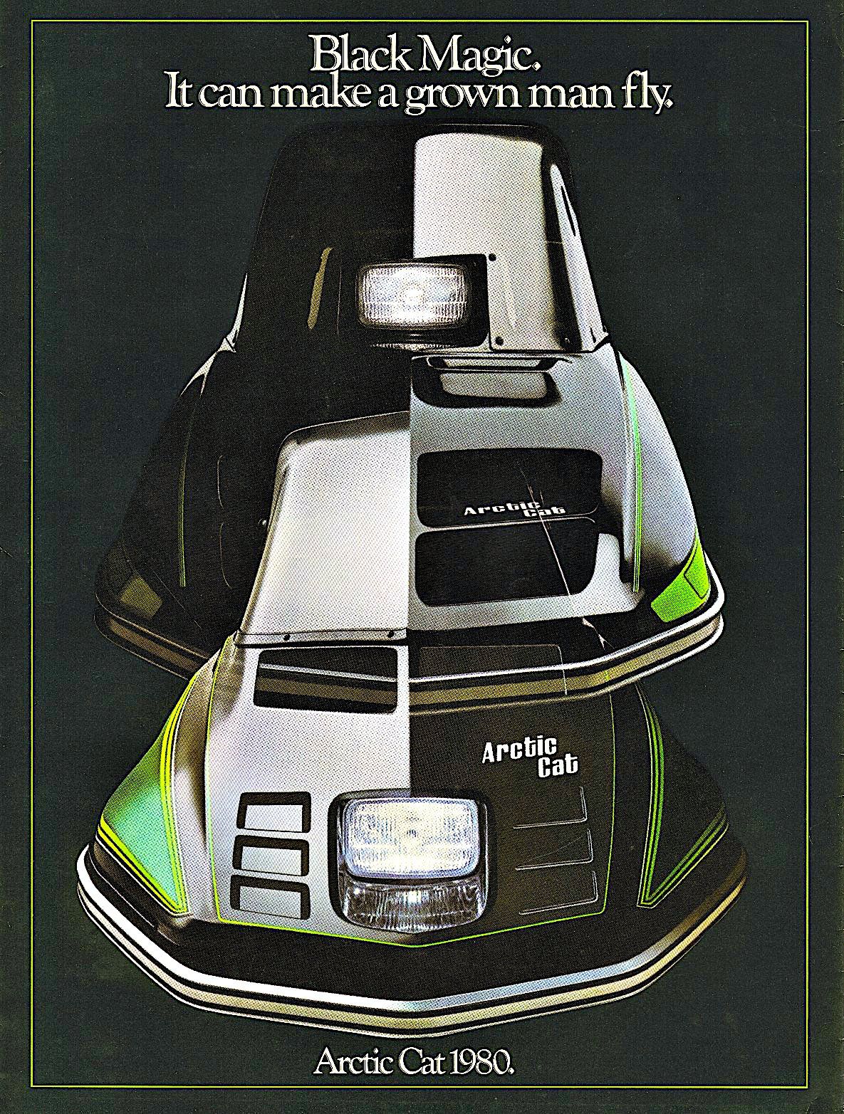 1980 ARCTIC CAT BLACK MAGIC BROCHURE - ArcticInsider