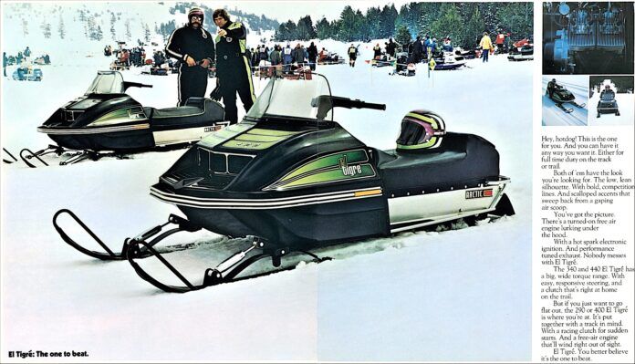 1974 ARCTIC CAT EL TIGRE BROCHURE - ArcticInsider