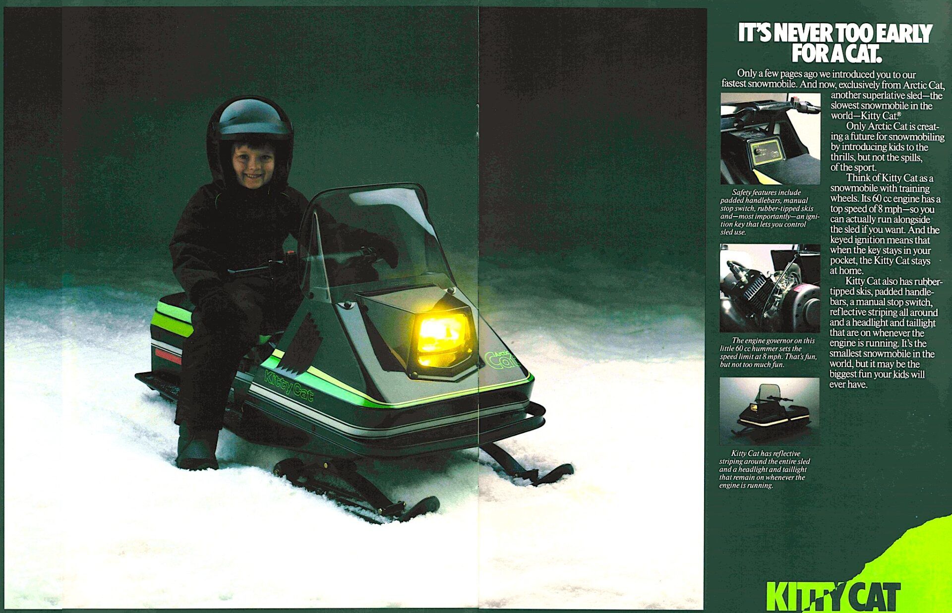 1988 ARCTIC CAT KITTY CAT BROCHURE - ArcticInsider