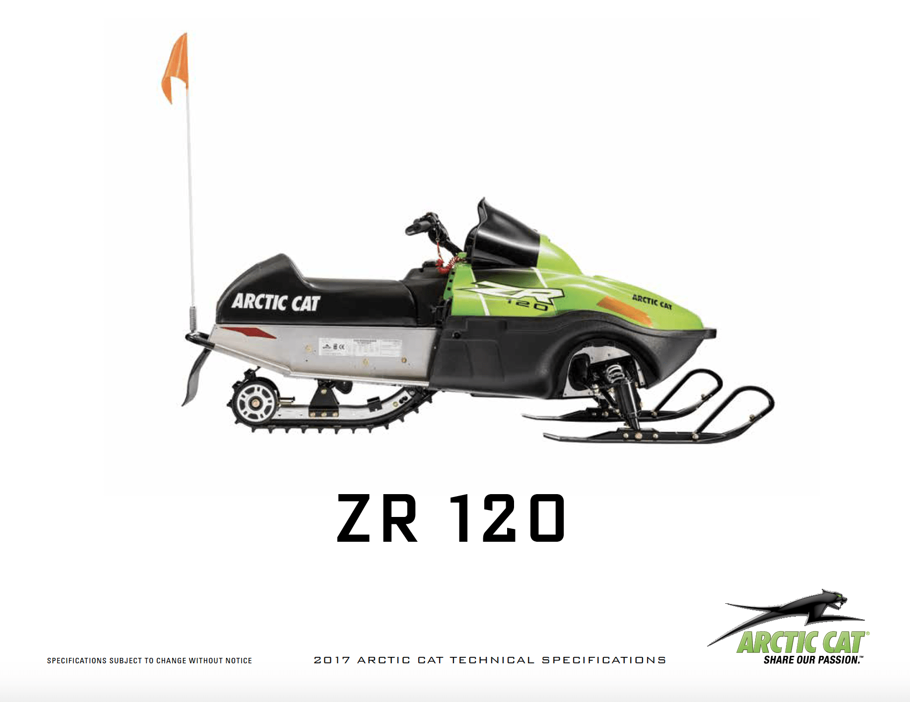 2017 ARCTIC CAT ZR 120 MEDIA KIT PDF - ArcticInsider