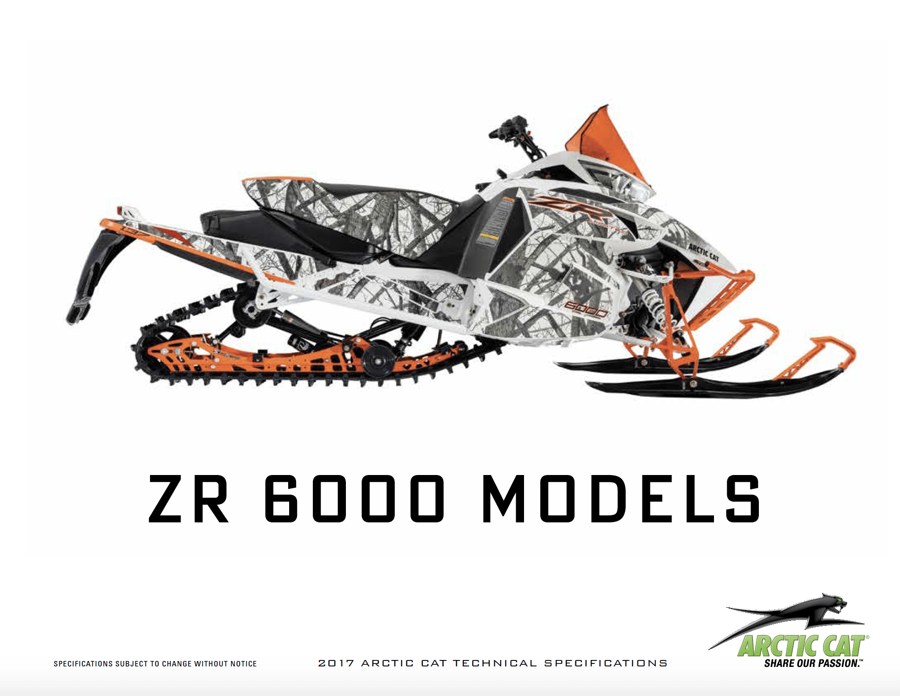 2017 ARCTIC CAT ZR 6000 MODELS MEDIA KIT PDF - ArcticInsider