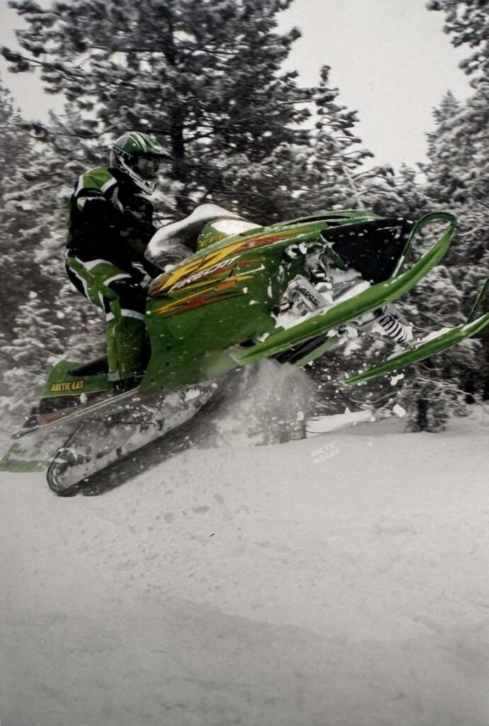 Skinny. Scary-fast. A paradigm shift - 2003 Arctic Cat F7 Firecat ...